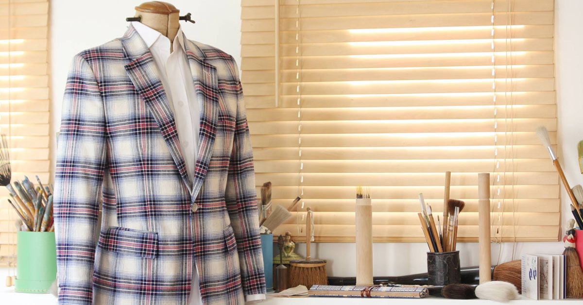 Men’s jacket - Square pattern - Striiiipes